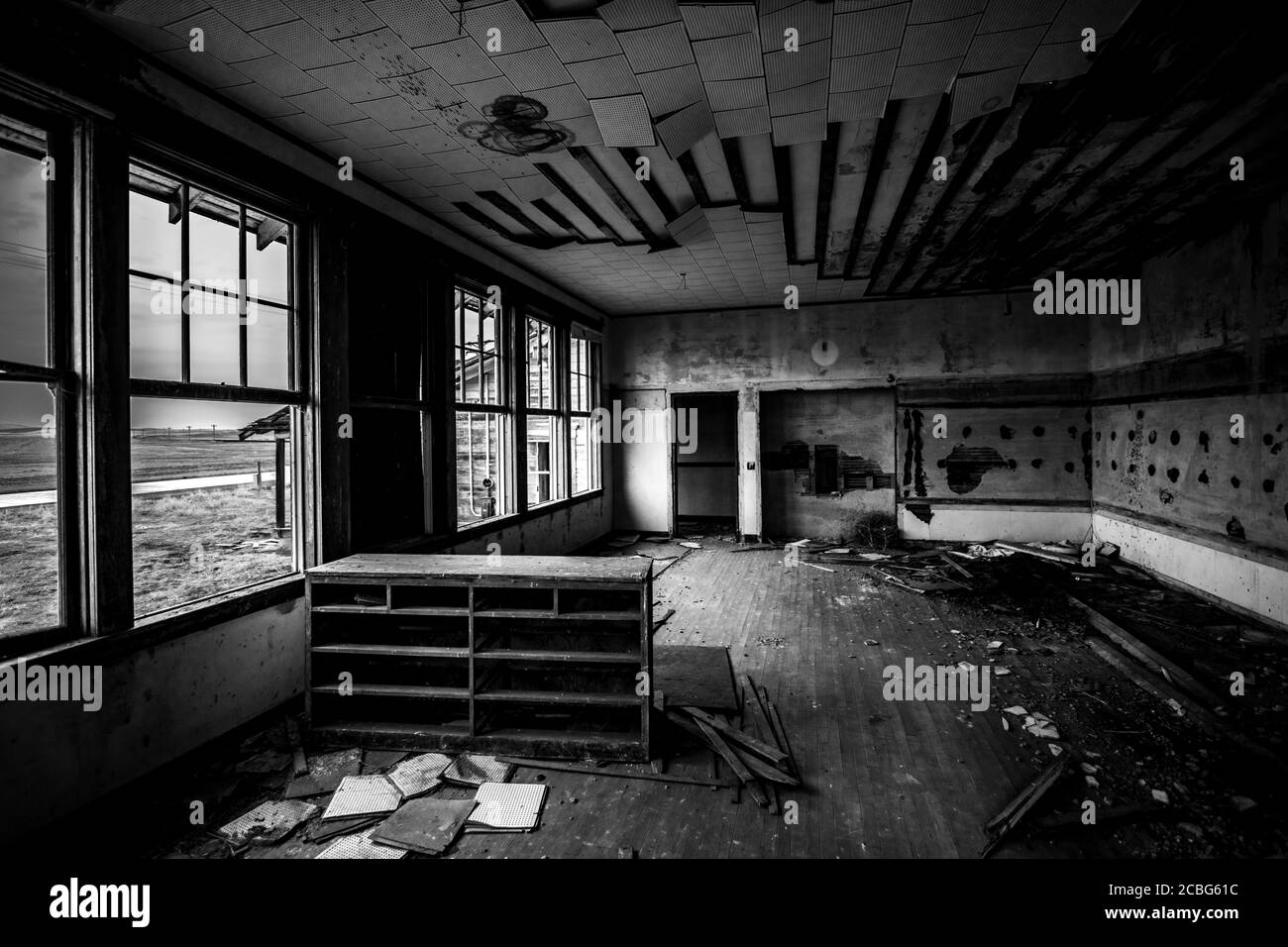 Old Abandoned Country House in Washington State Stock Photo - Alamy