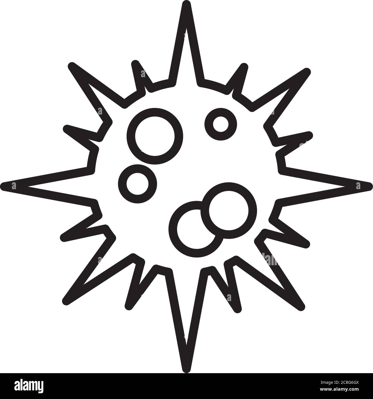 Influenza Virus Drawing