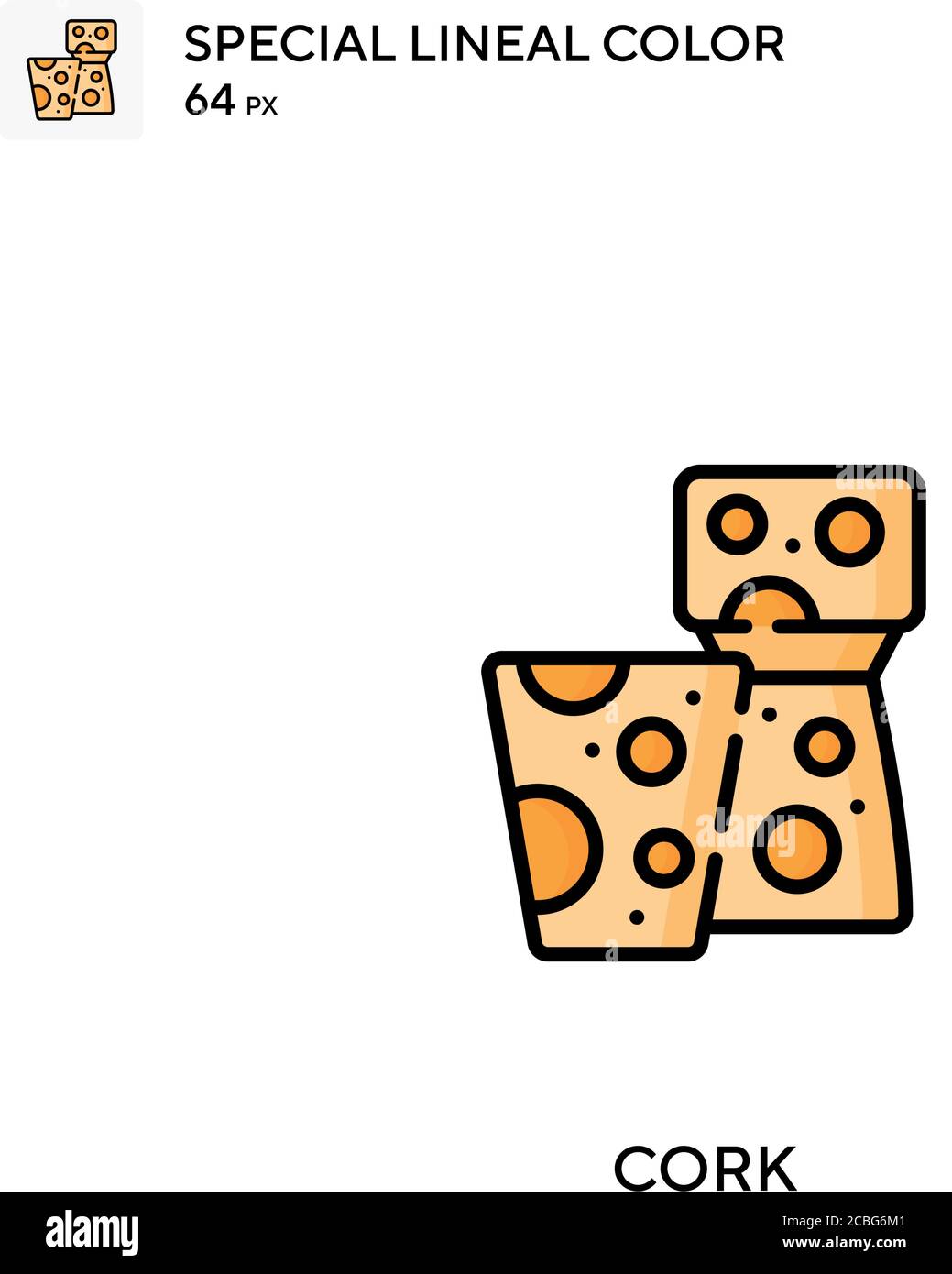 Cork Simple vector icon. Cork icons for your business project Stock ...