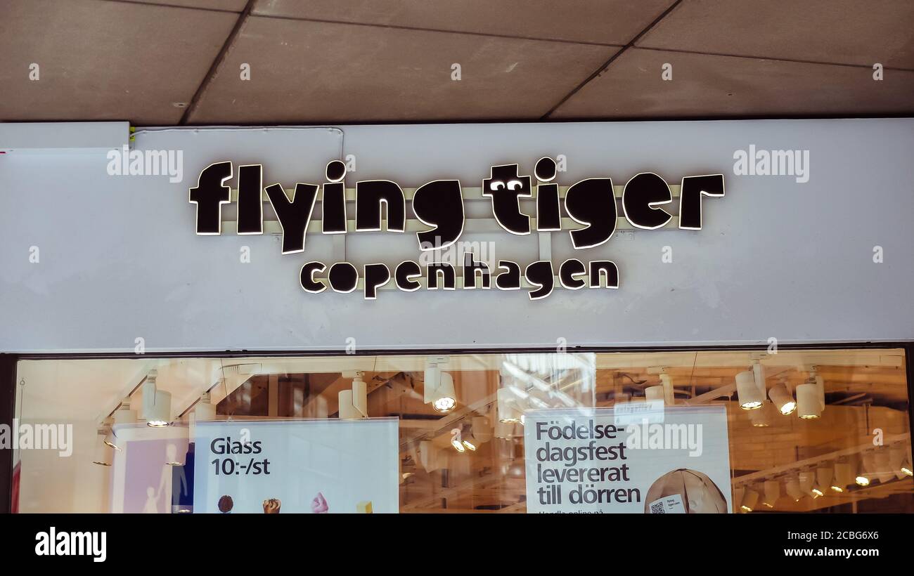 Flying Tiger store front. Flying Tiger Copenhagen is a Danish chain of ...