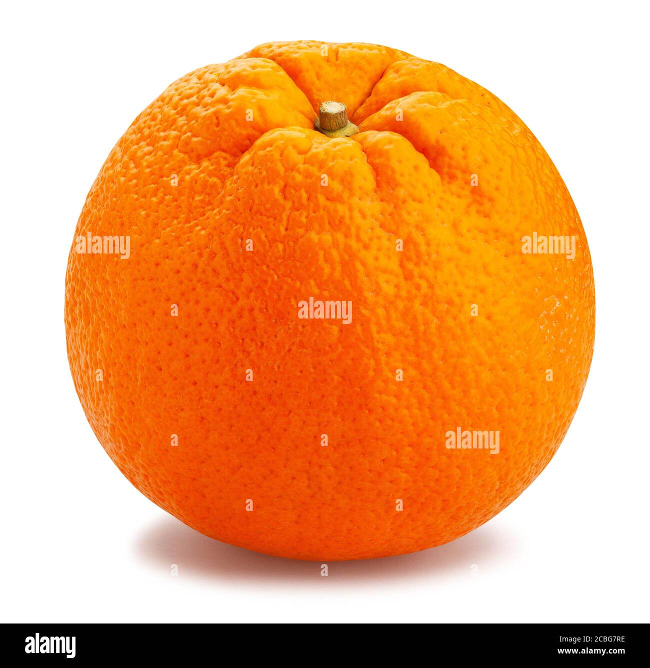 orange fruit path isolated on white Stock Photo - Alamy