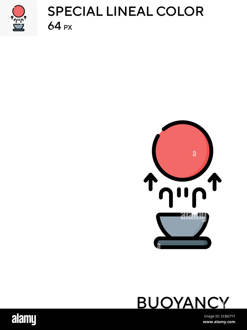 Buoyancy Simple vector icon. Buoyancy icons for your business project ...