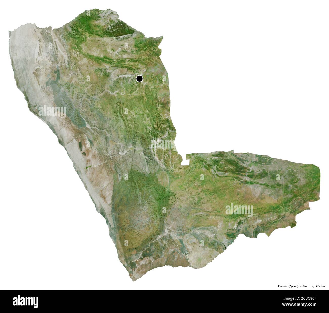 Namibia on 3d earth Cut Out Stock Images & Pictures - Alamy