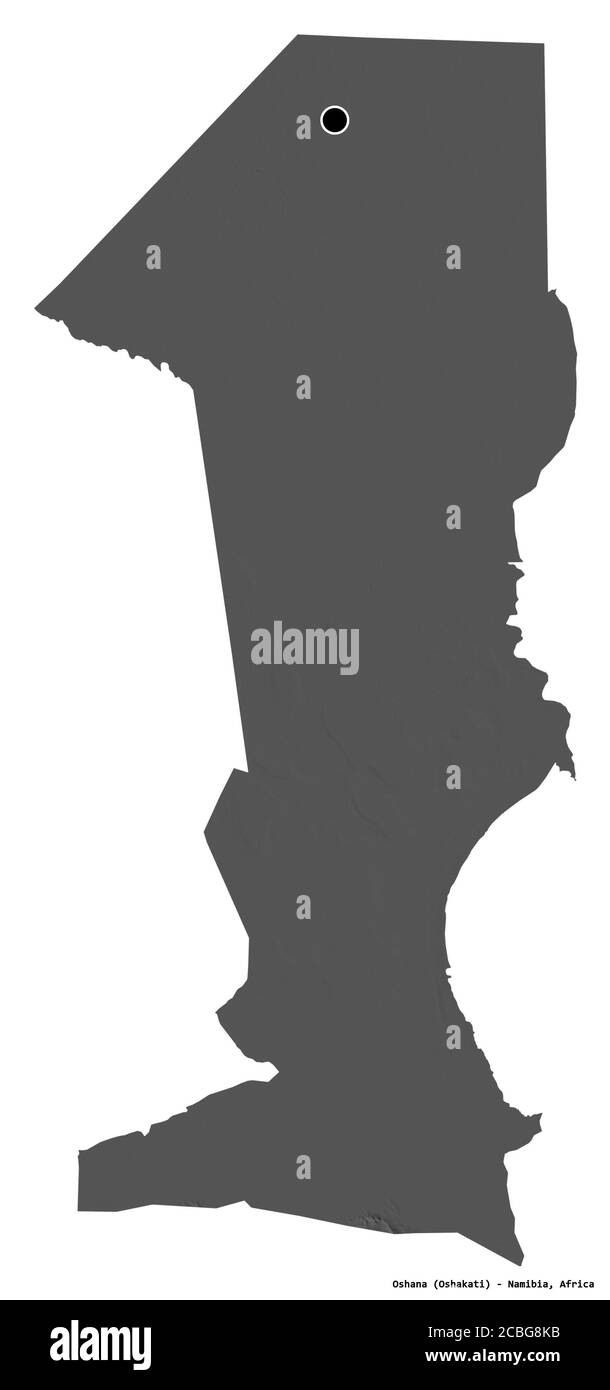 Map of oshana hi-res stock photography and images - Alamy