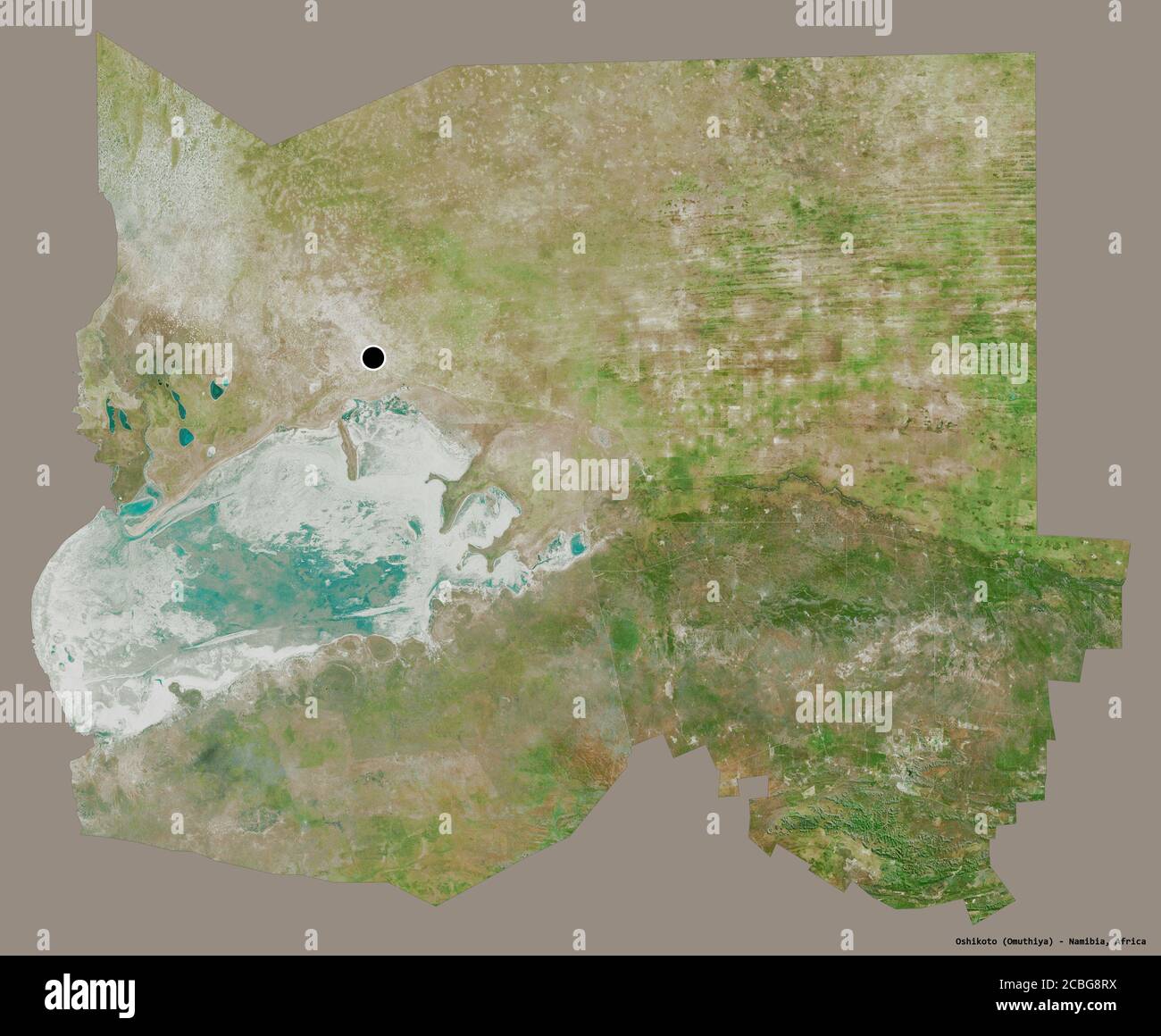 Oshikoto region namibia satellite hi-res stock photography and images ...