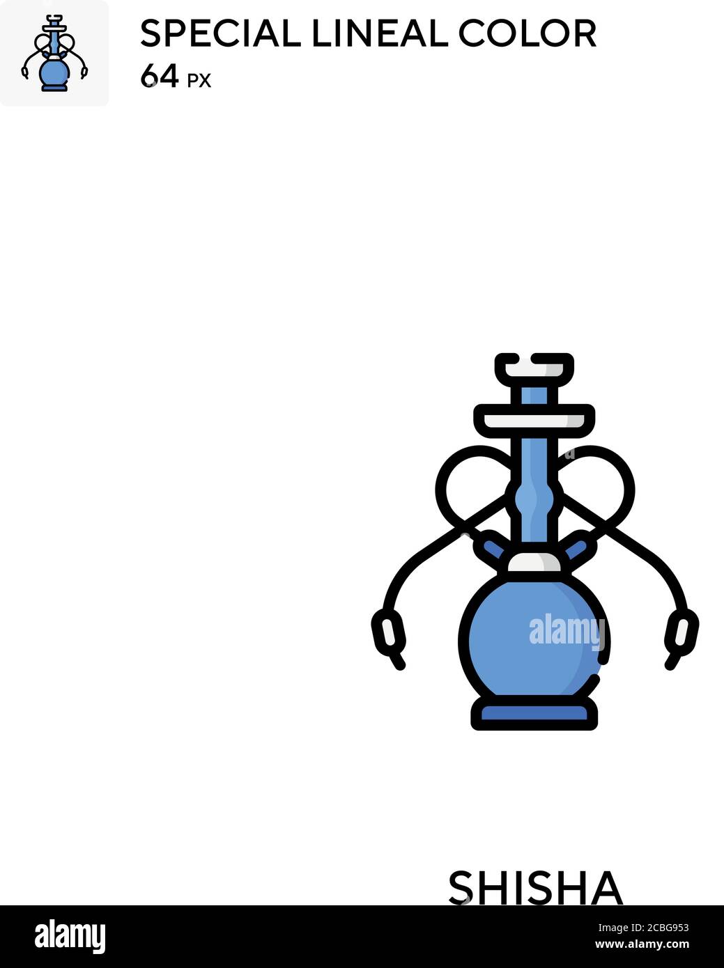 Shisha Simple vector icon. Shisha icons for your business project Stock ...