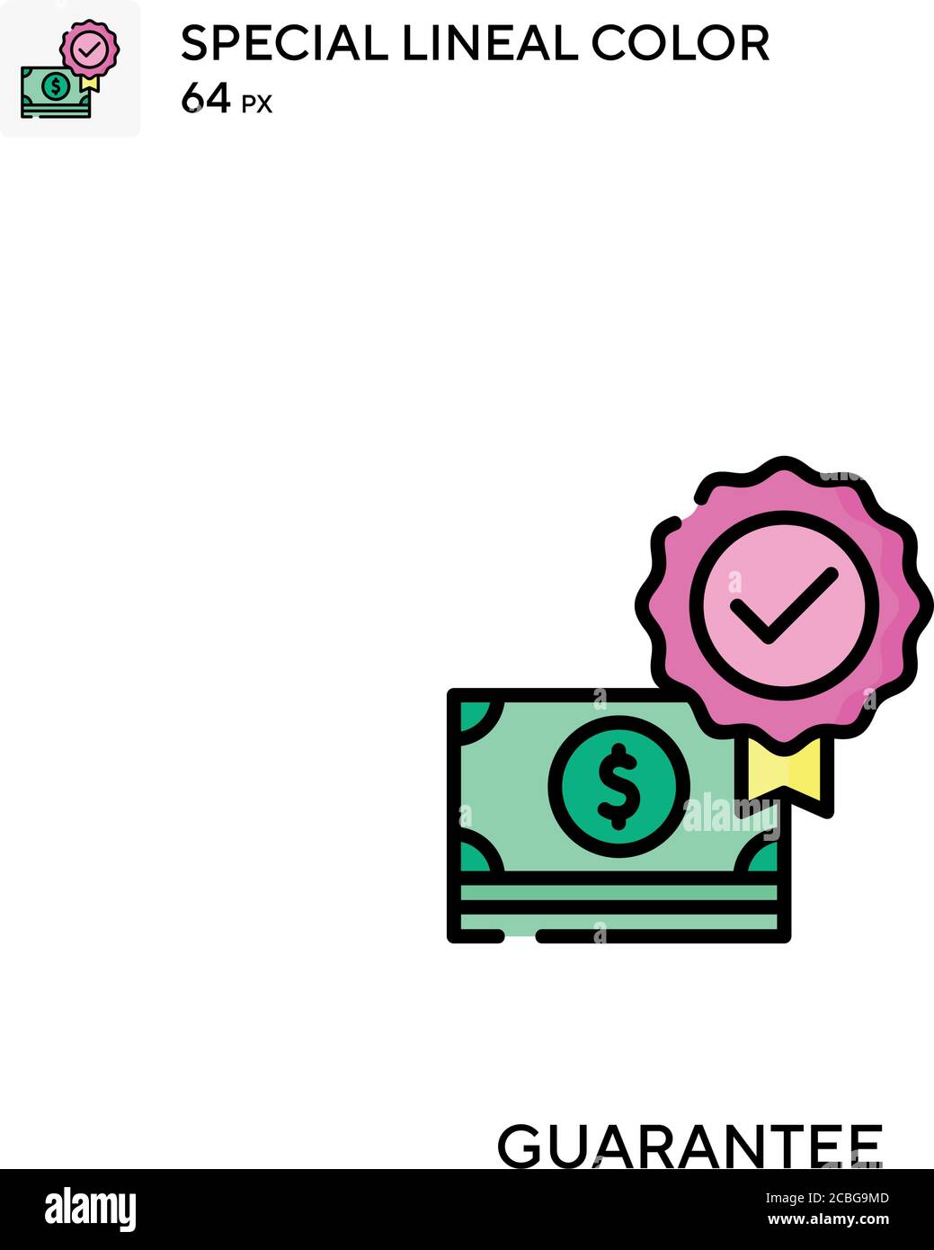 Guarantee Simple vector icon. Guarantee icons for your business project ...