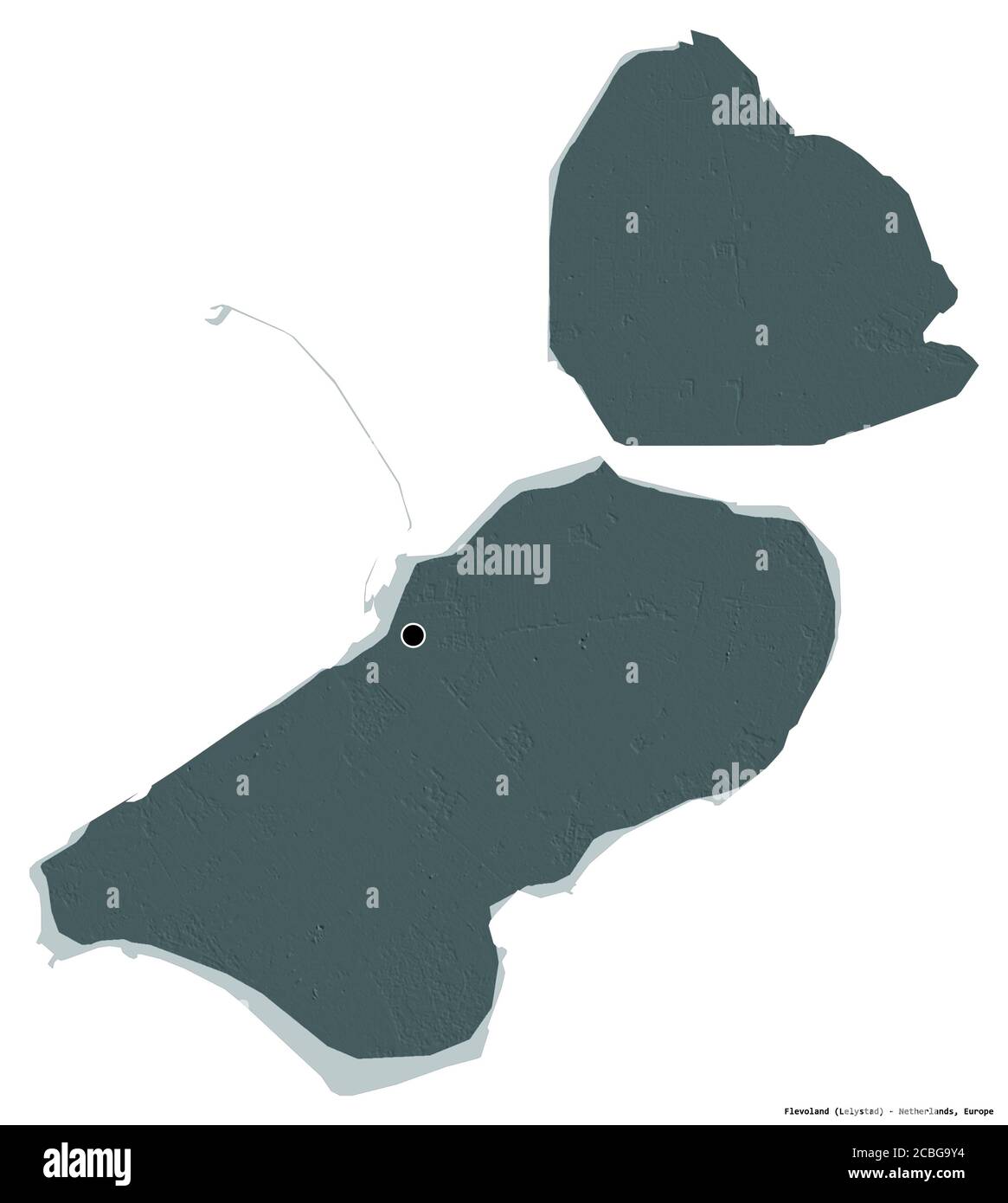Flevoland netherlands europe map hi-res stock photography and images ...
