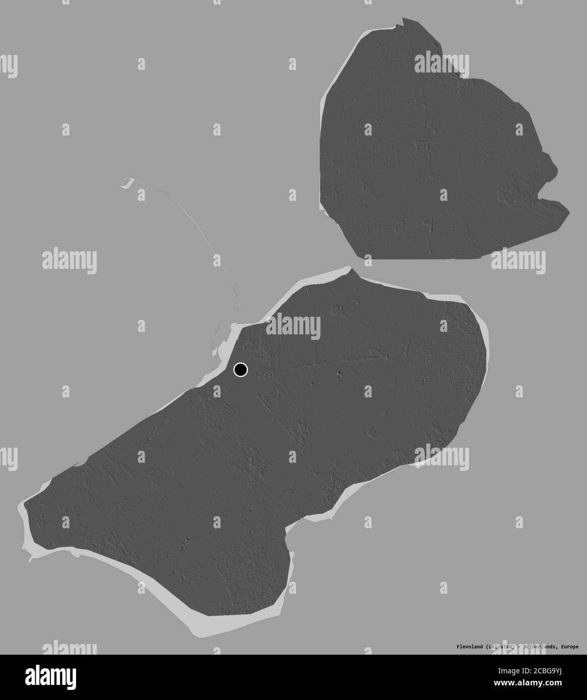 Flevoland netherlands europe map hi-res stock photography and images ...