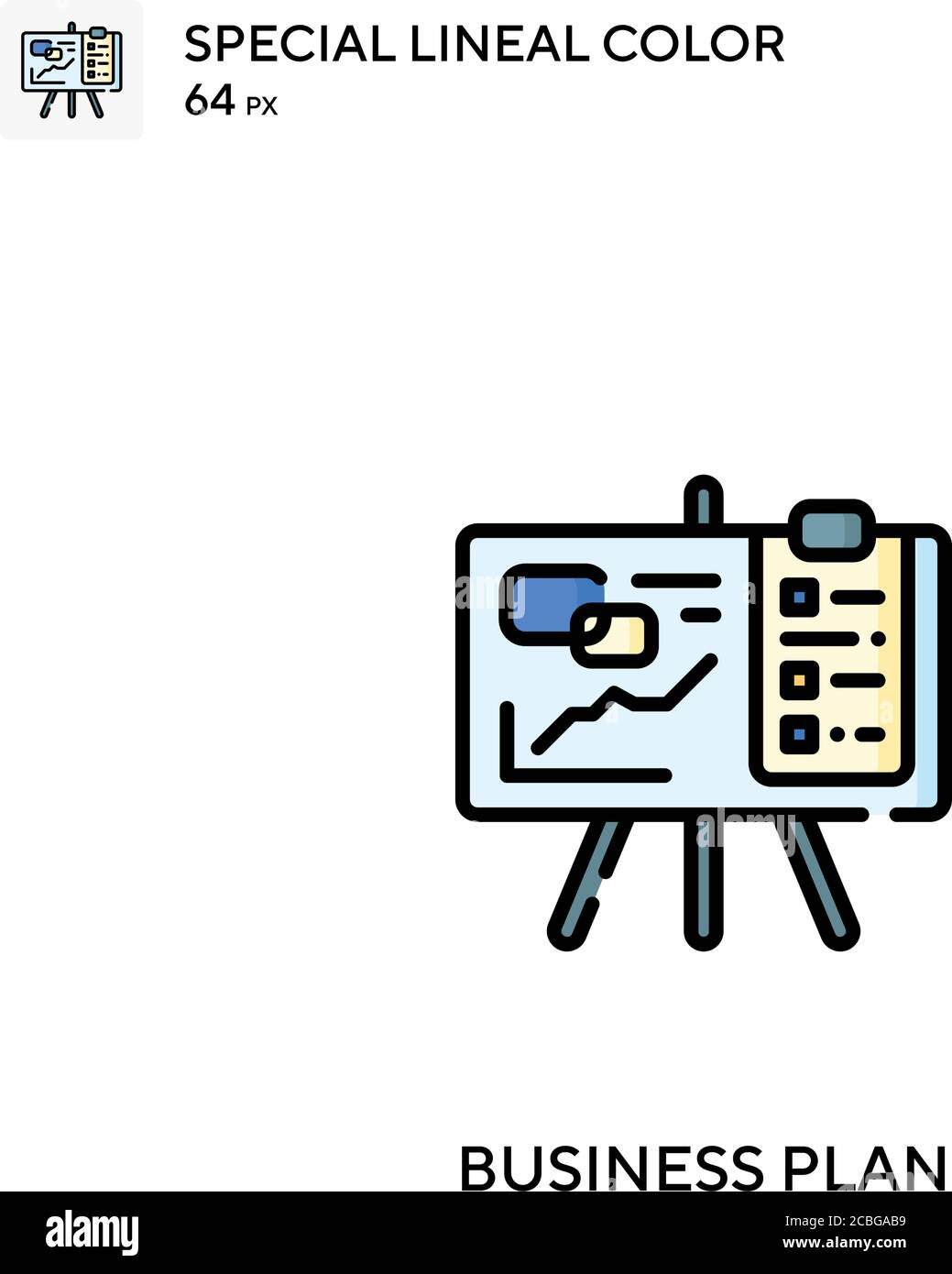 Business plan Simple vector icon. Business plan icons for your business ...