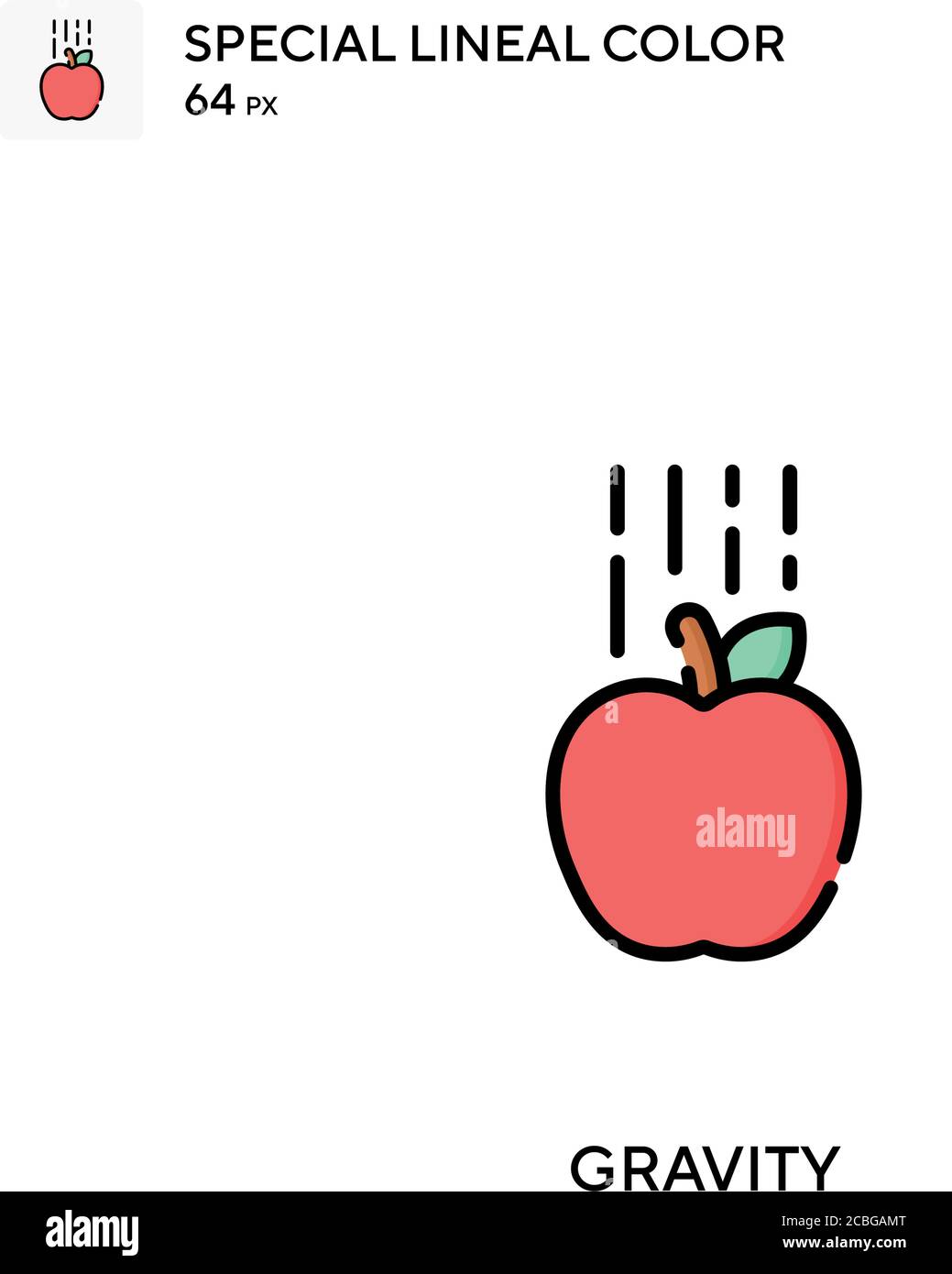 Gravity Simple vector icon. Gravity icons for your business project ...