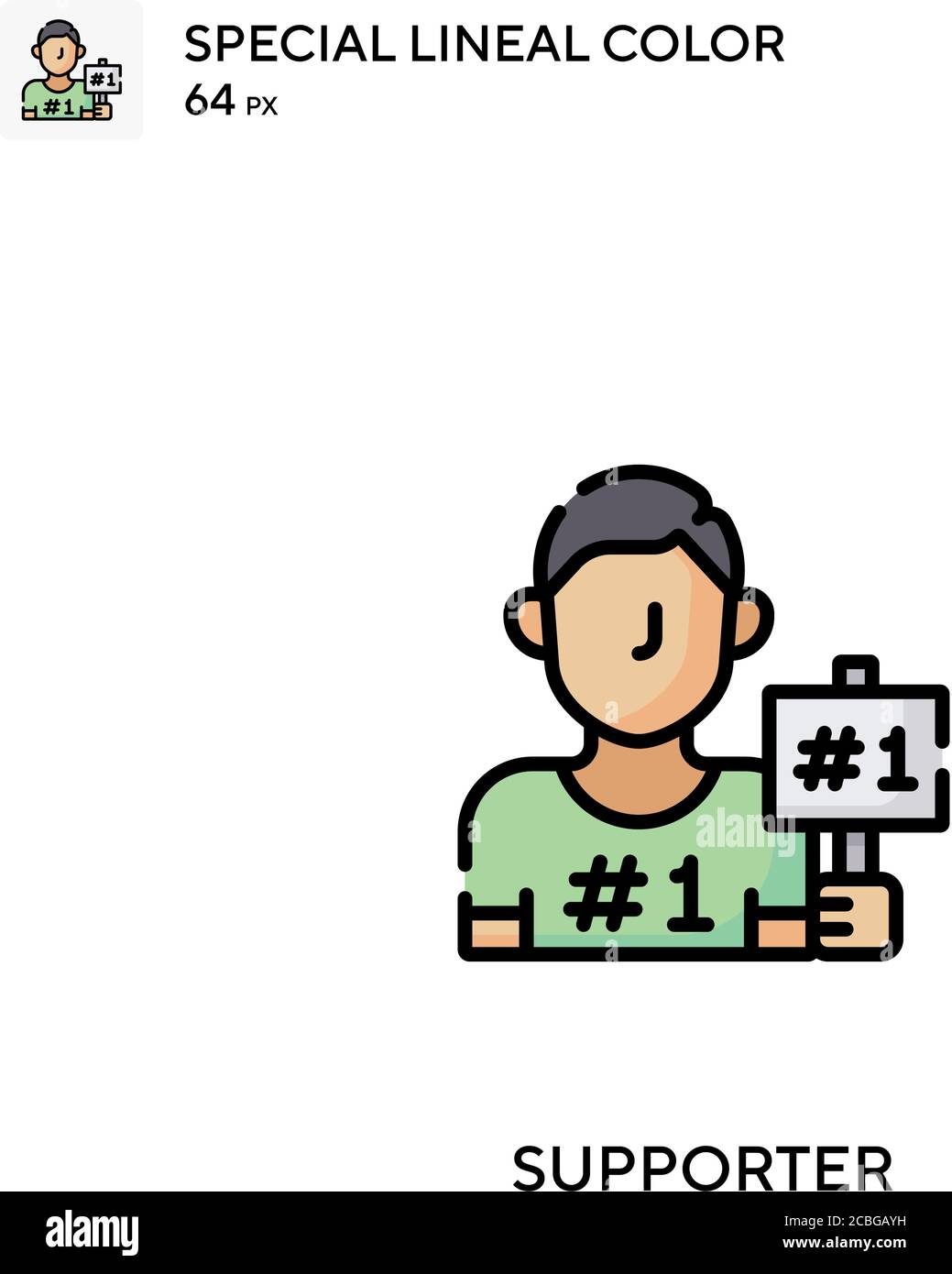 Talking with supporter Cut Out Stock Images & Pictures - Alamy