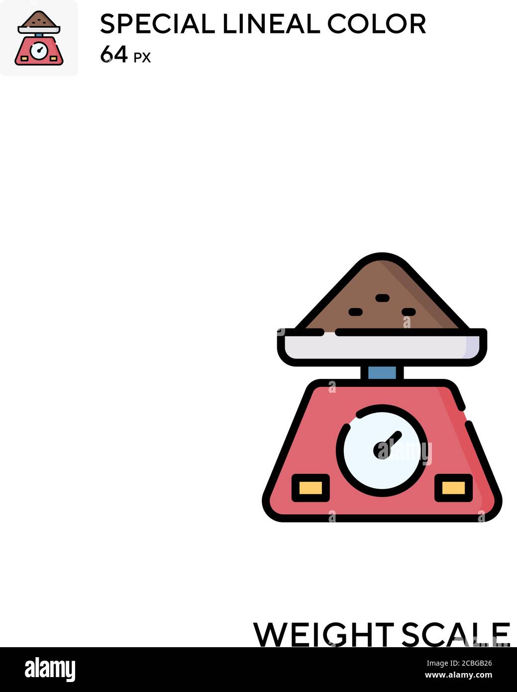 Weight scale Simple vector icon. Weight scale icons for your business ...