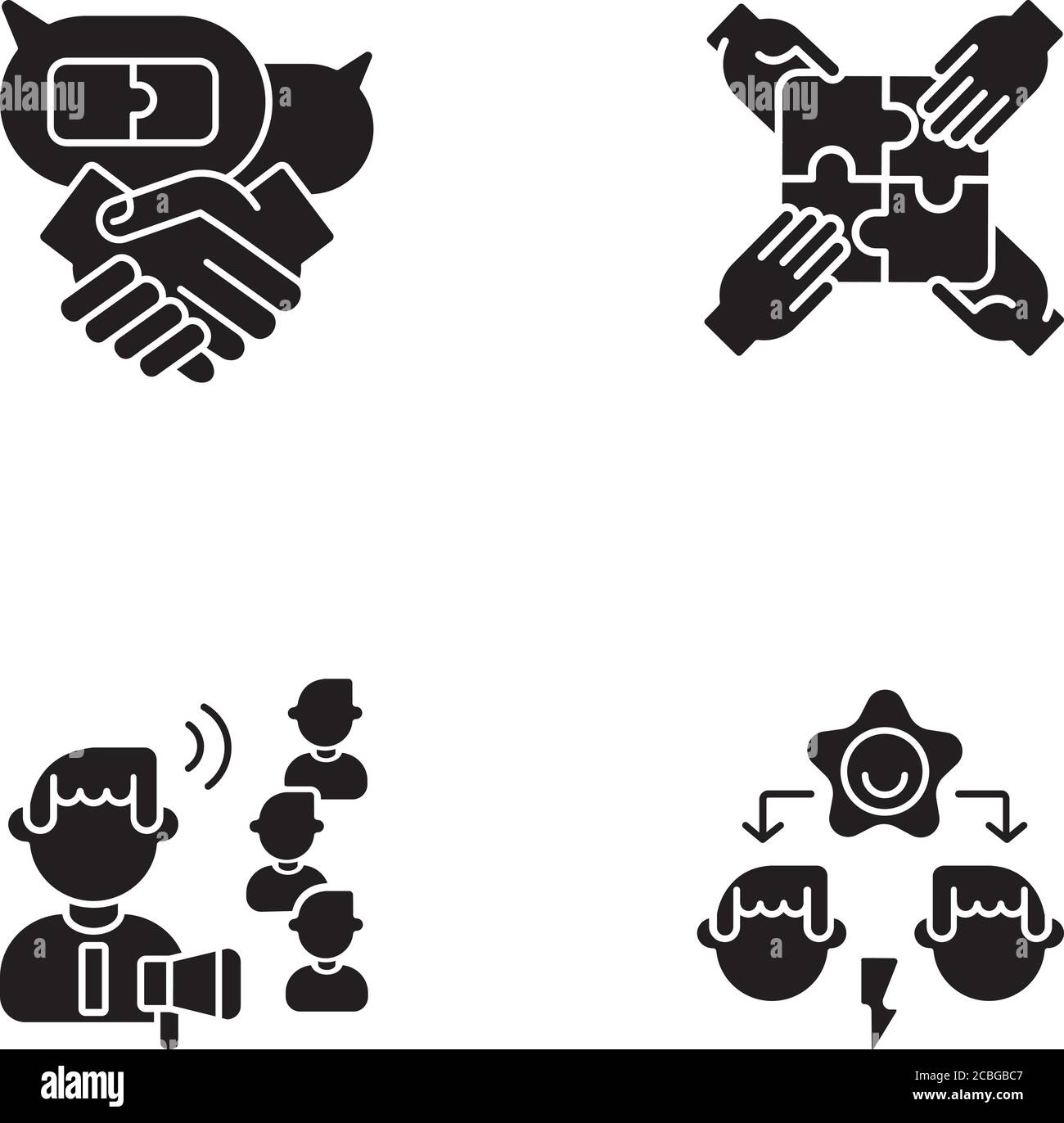 Team conflict resolution Black and White Stock Photos & Images - Alamy