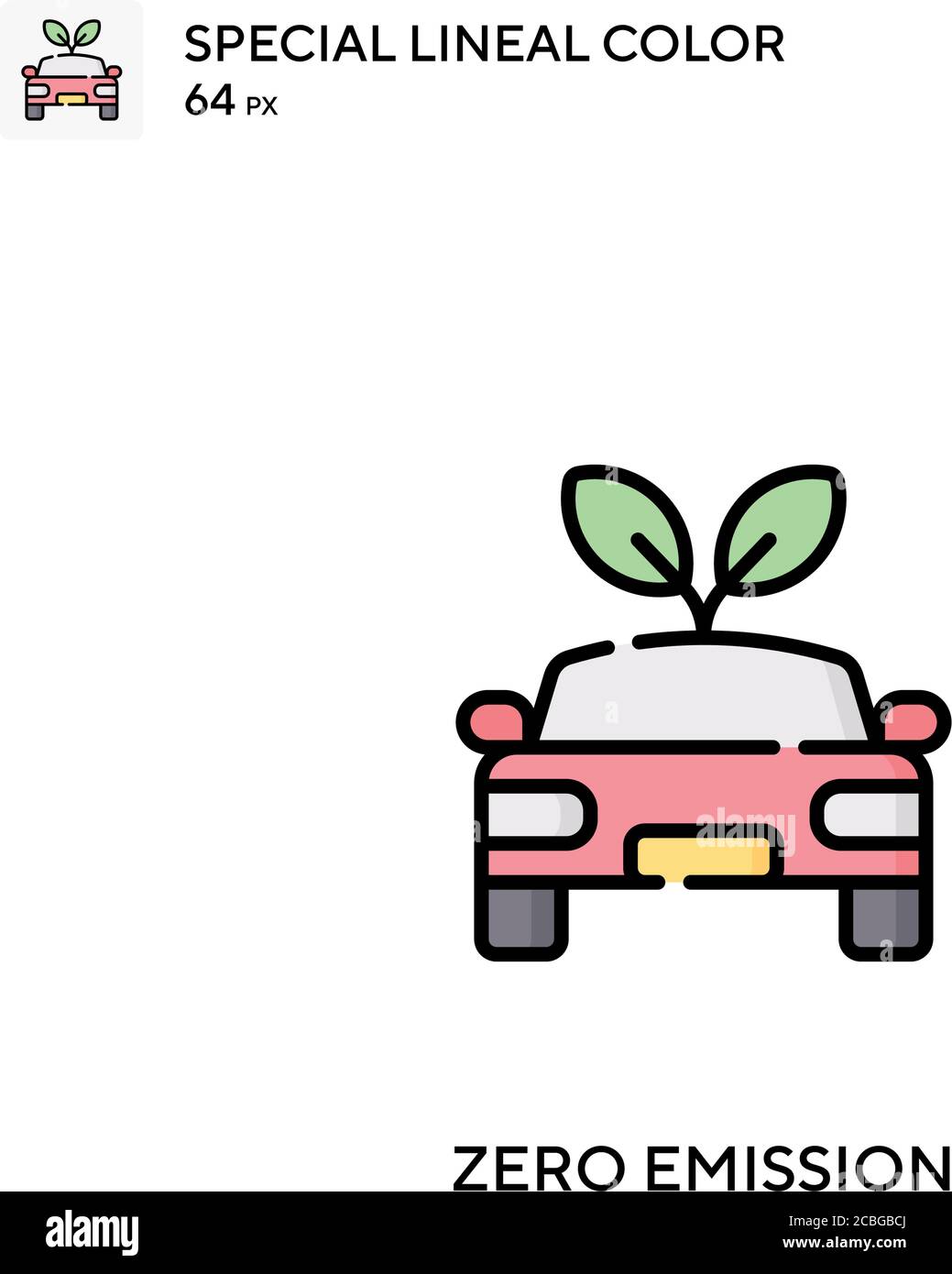 Zero emission Simple vector icon. Zero emission icons for your business ...