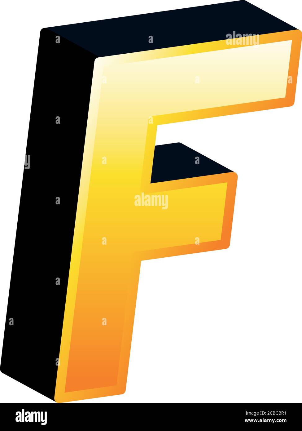 3d F Cut Out Stock Images & Pictures - Alamy