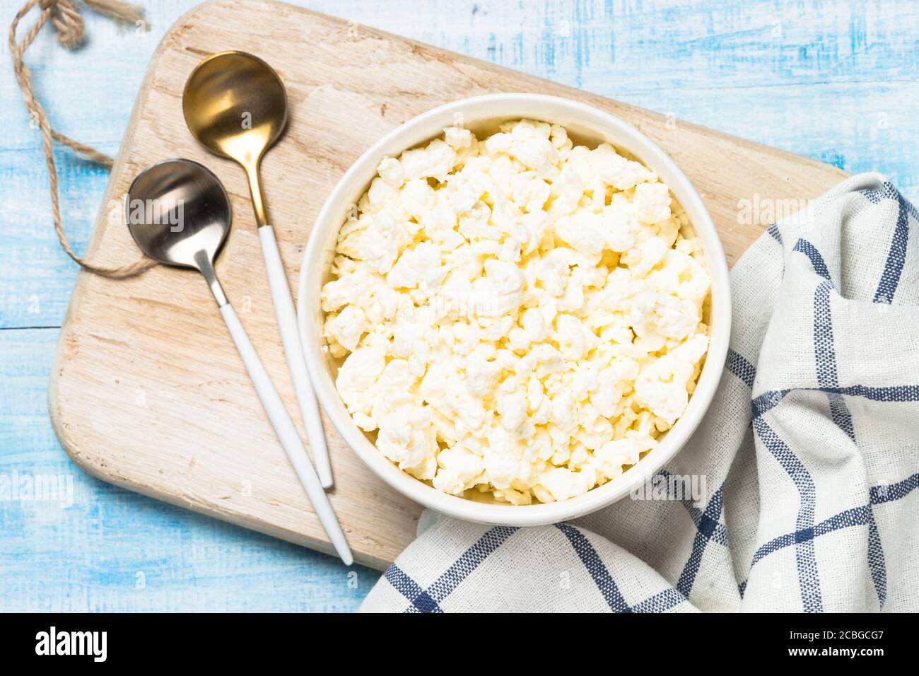 Cottage cheese tvorog in hi-res stock photography and images - Alamy