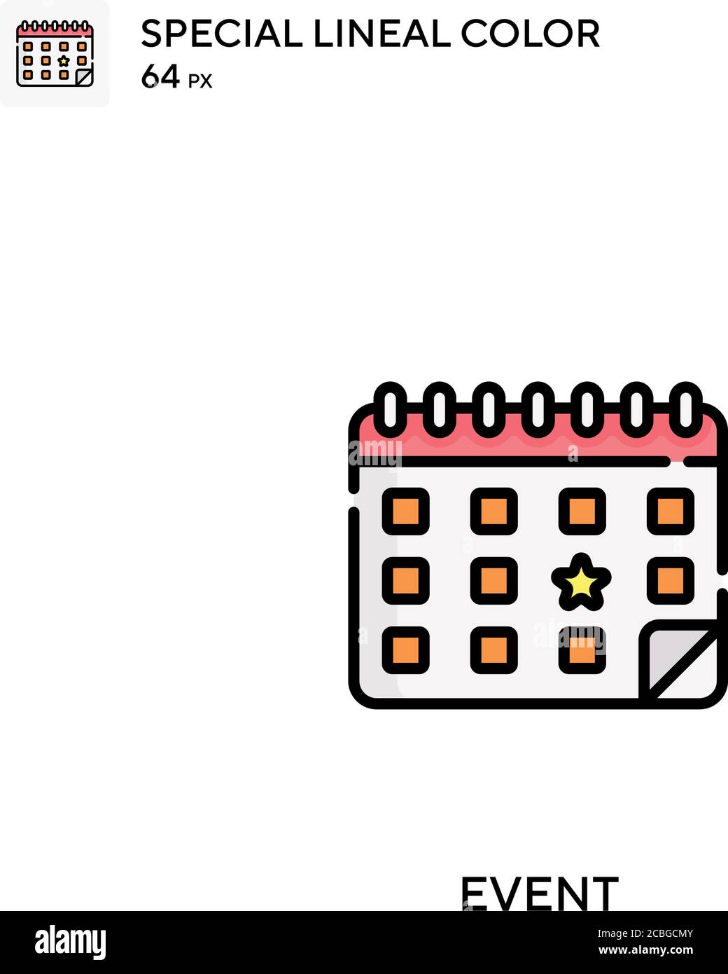 Event Simple vector icon. Event icons for your business project Stock ...