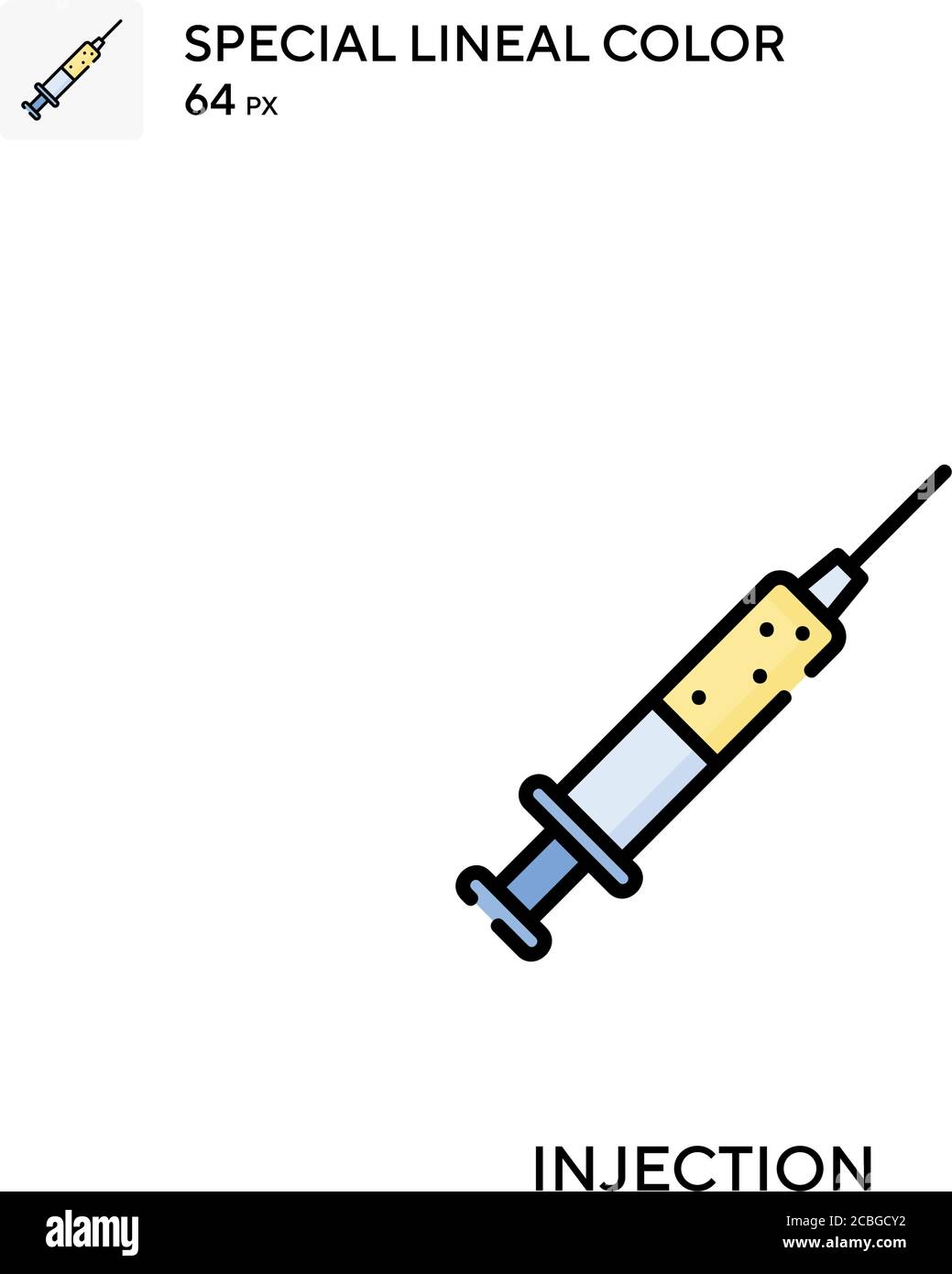 Injection Simple vector icon. Injection icons for your business project ...