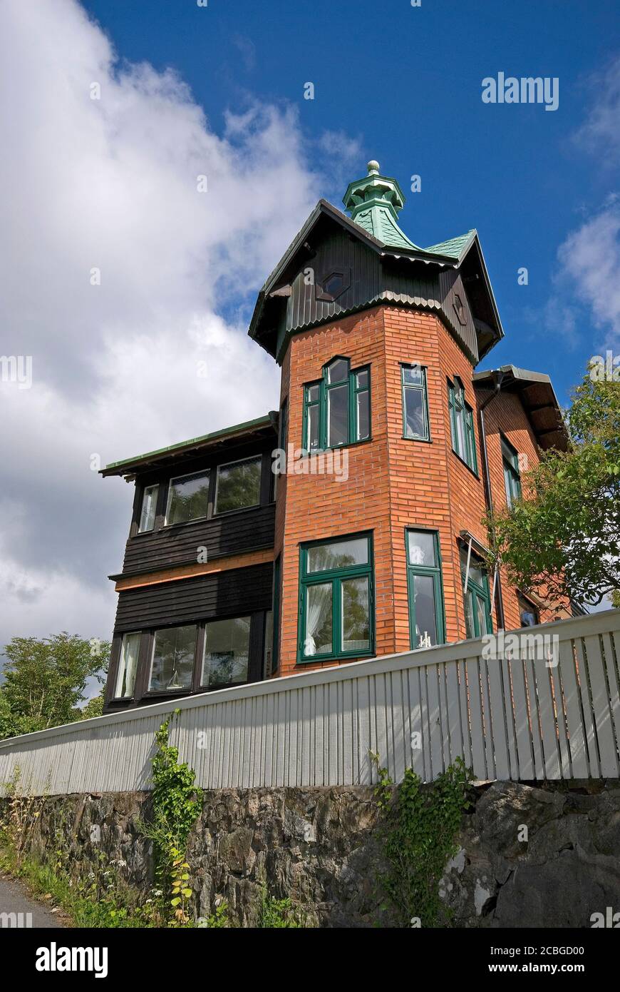 House in Styrso Island, Gothenburg archipelago, Sweden Stock Photo - Alamy
