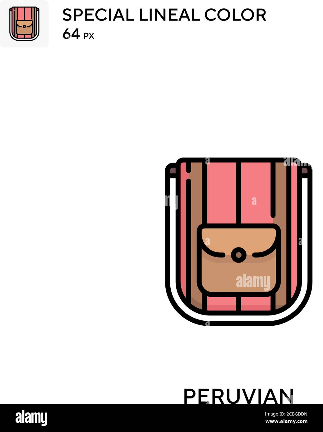 Peruvian Simple vector icon. Peruvian icons for your business project ...