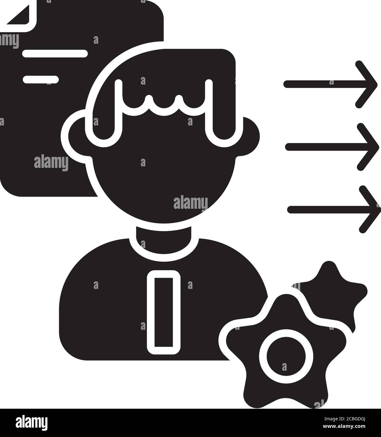 Communication skill and business Black and White Stock Photos & Images ...