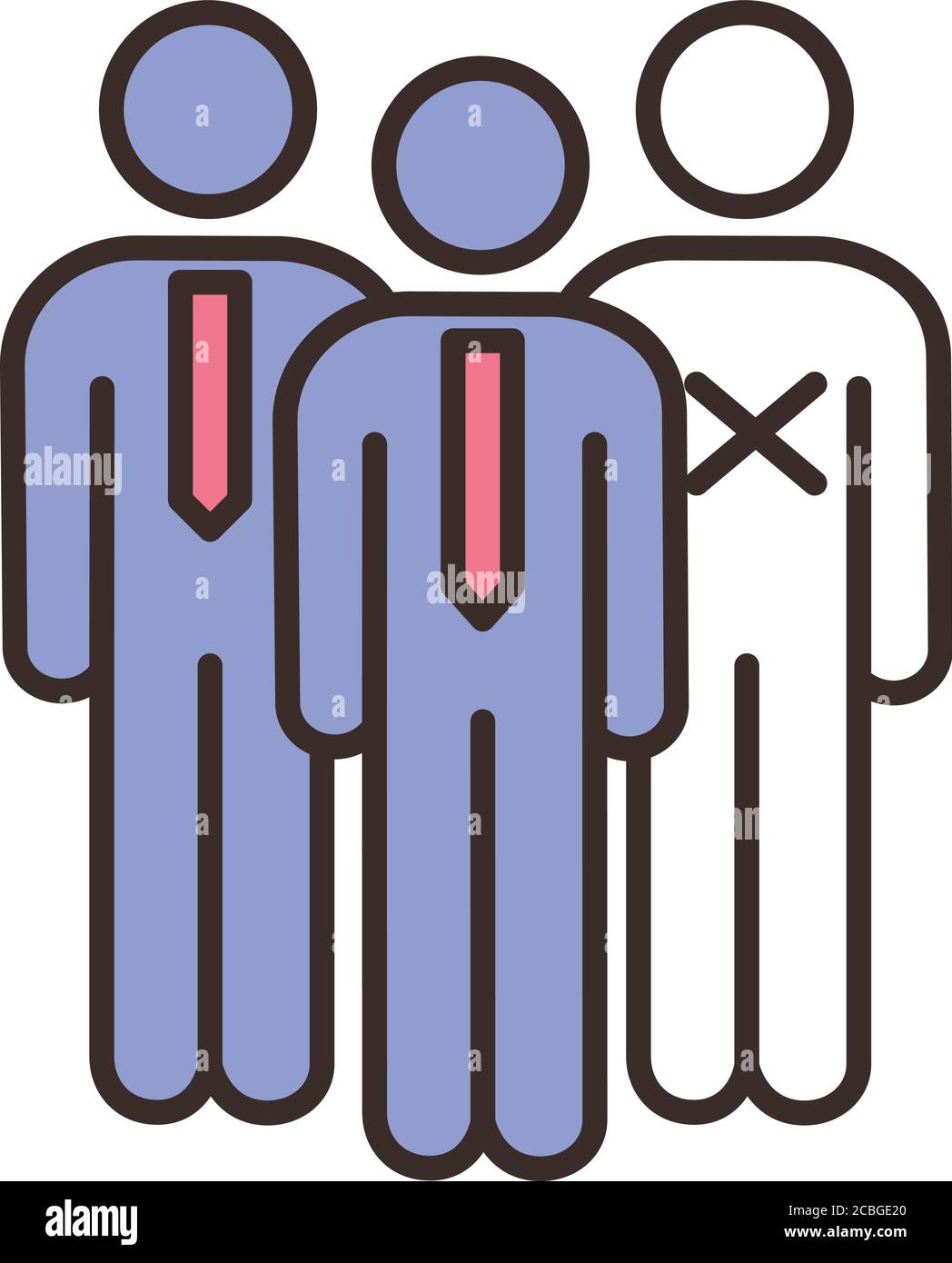 Corporate cut backs RGB color icon Stock Vector Image & Art - Alamy