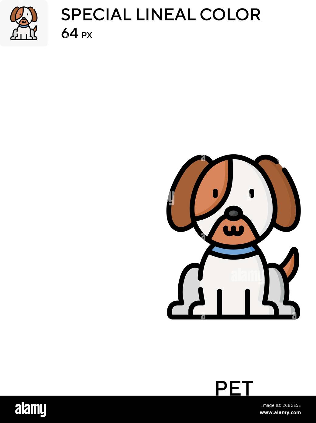 Pet Simple vector icon. Pet icons for your business project Stock ...