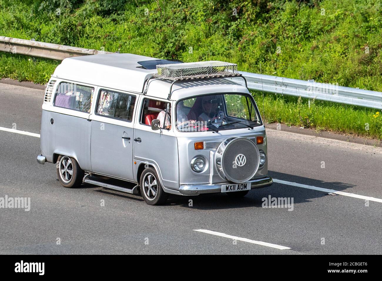 Silver Motor Caravan High Resolution Stock Photography and Images - Alamy