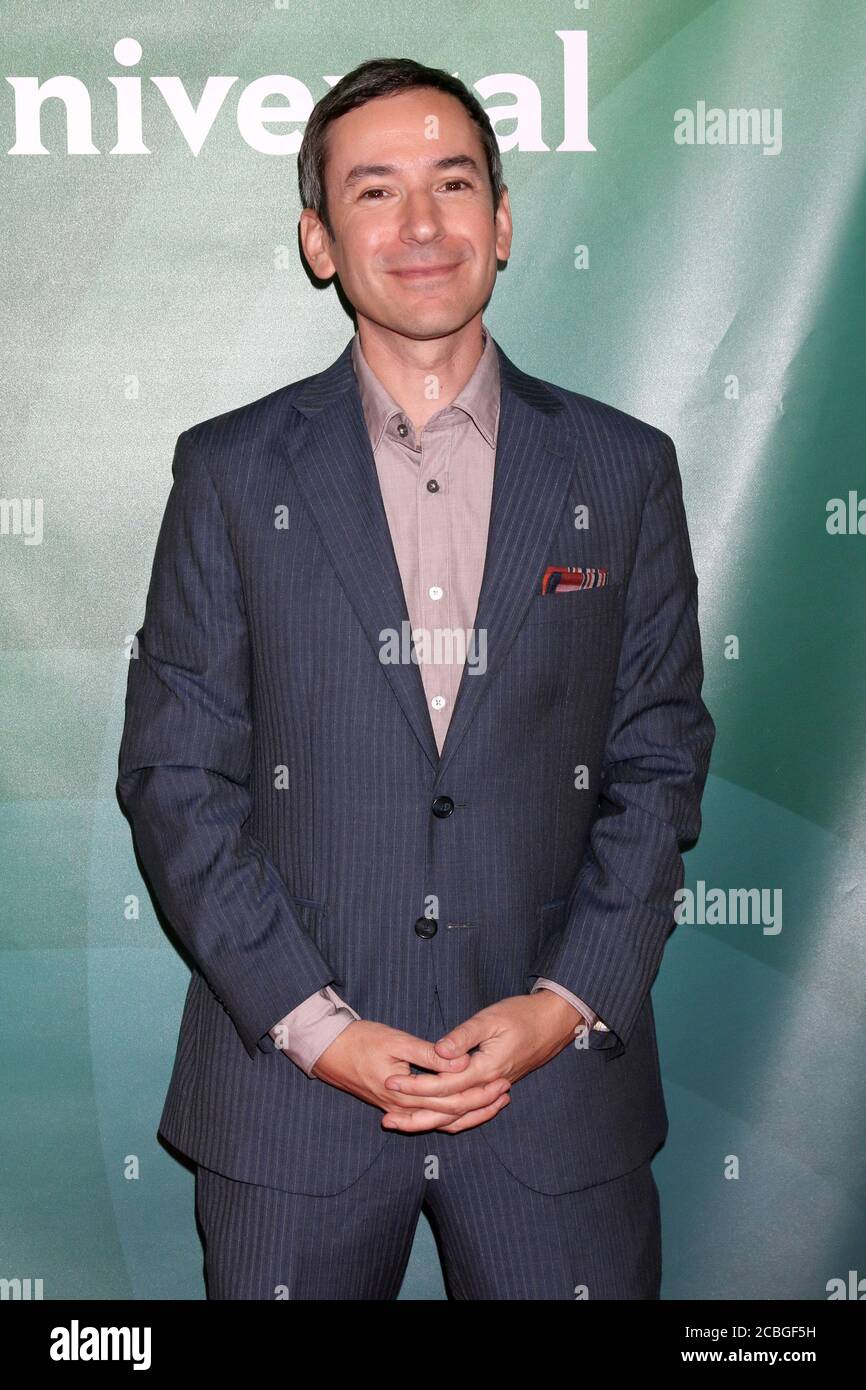 LOS ANGELES - JAN 11: Andy Greenwald at the NBCUniversal Winter Press ...
