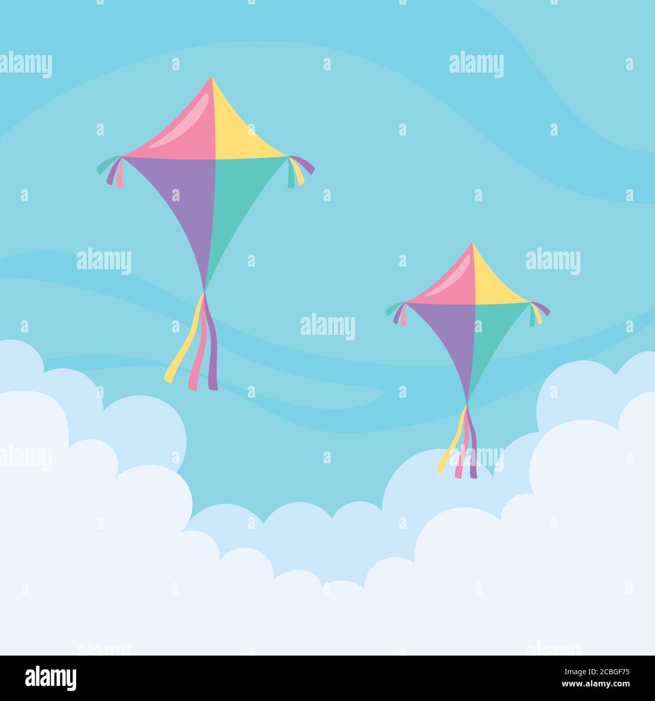 Kites In The Sky Wallpaper