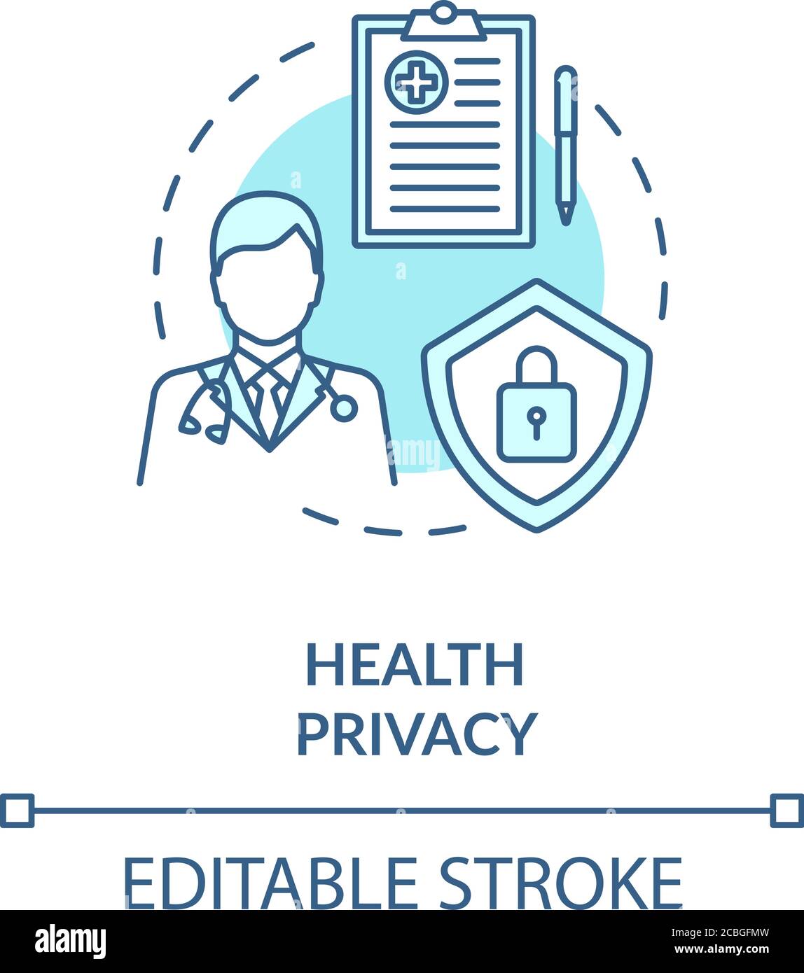 Health privacy concept icon Stock Vector Image & Art - Alamy Health privacy concept icon Stock Vector Image & Art - Alamy