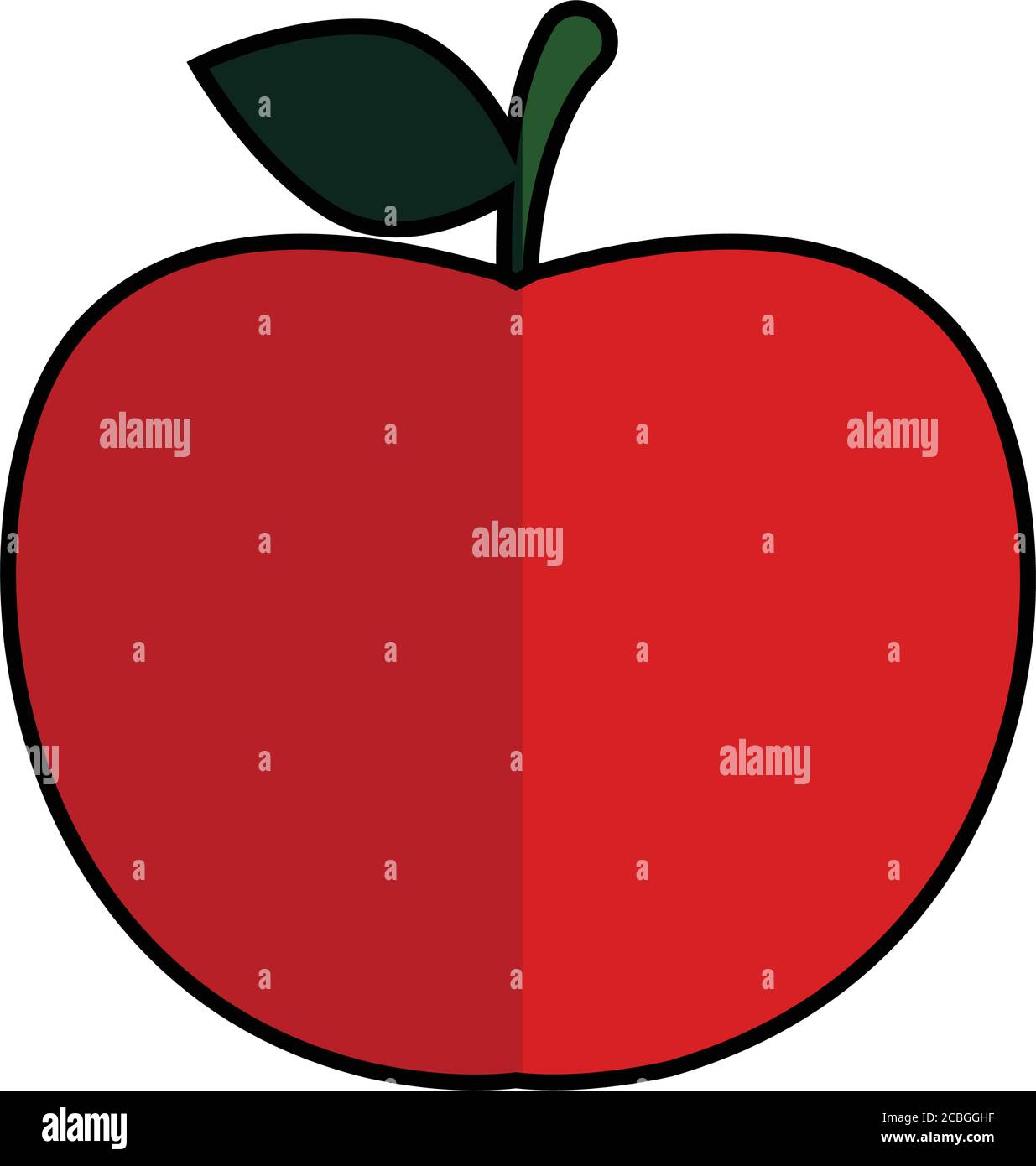Red apple icon Stock Vector Image & Art - Alamy