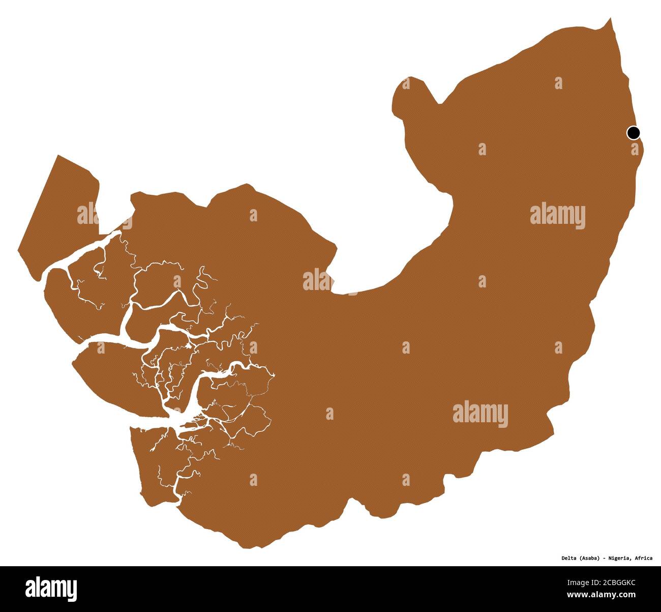 Map nigeria delta hi-res stock photography and images - Alamy
