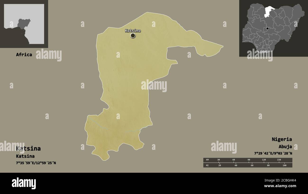 Map of katsina hi-res stock photography and images - Alamy
