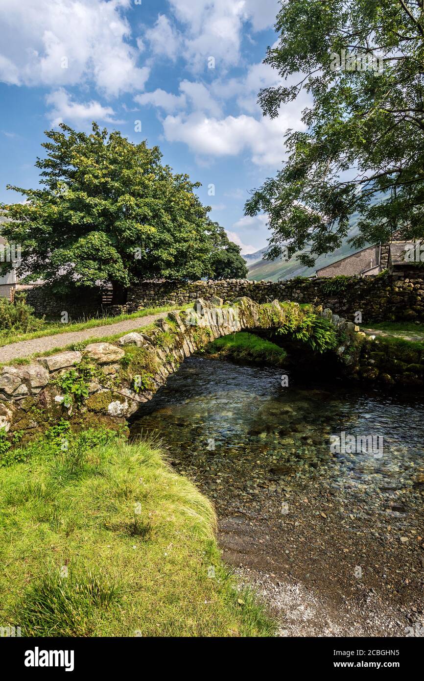 This ancient bridge is now where climbers and fell walkers meet to ...