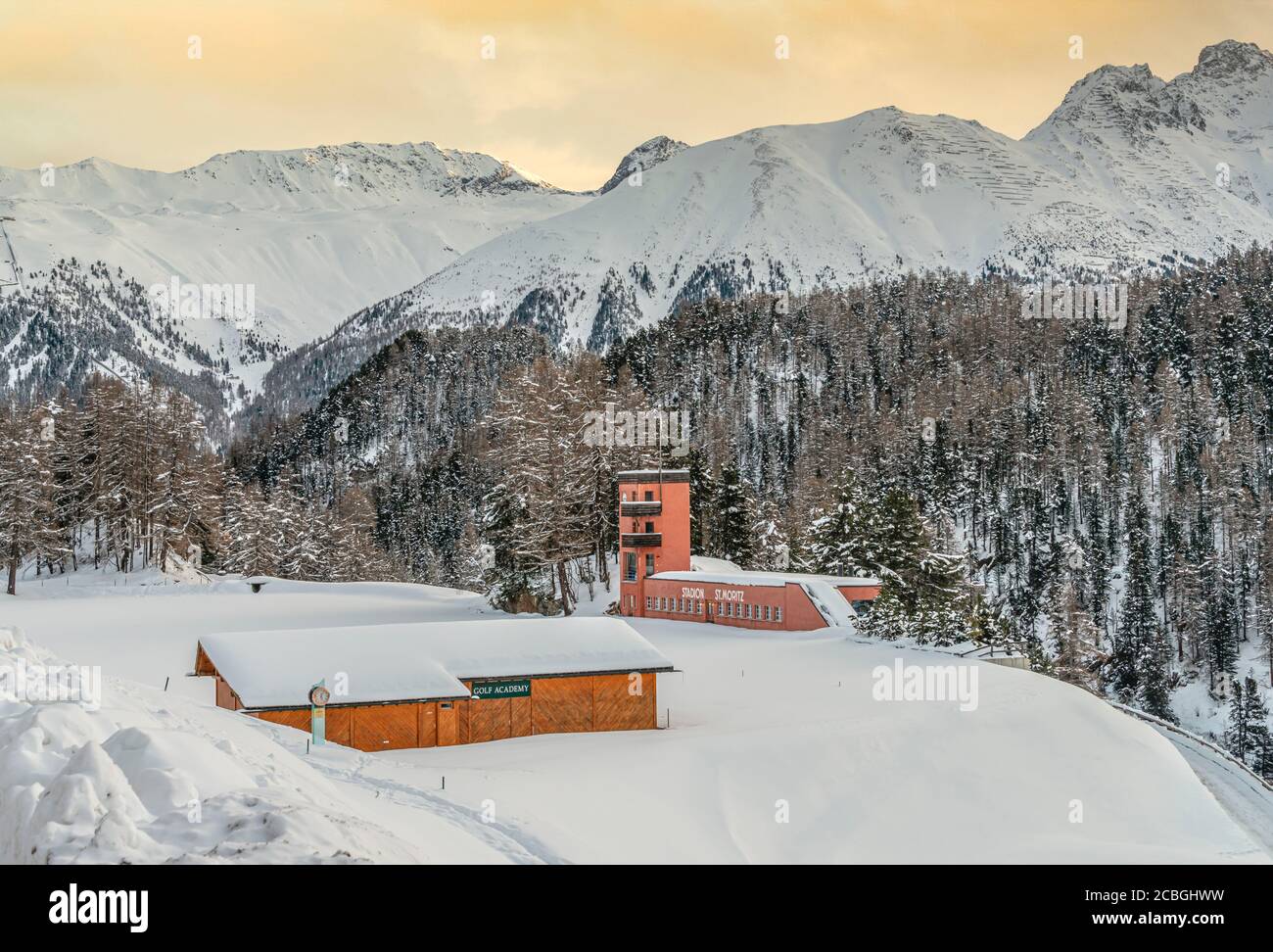Stadion st moritz hi-res stock photography and images - Alamy