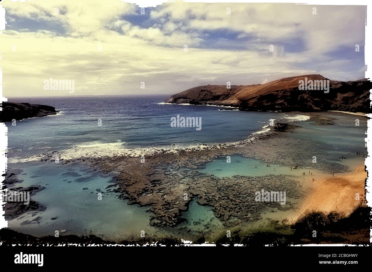 Volcanic Rock - Ocean, Beach Stock Photo - Alamy