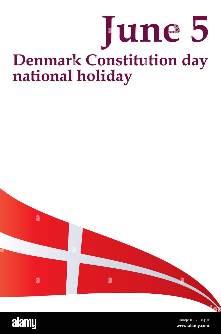 Flag of Denmark, Denmark Constitution day national holiday, June 5 ...