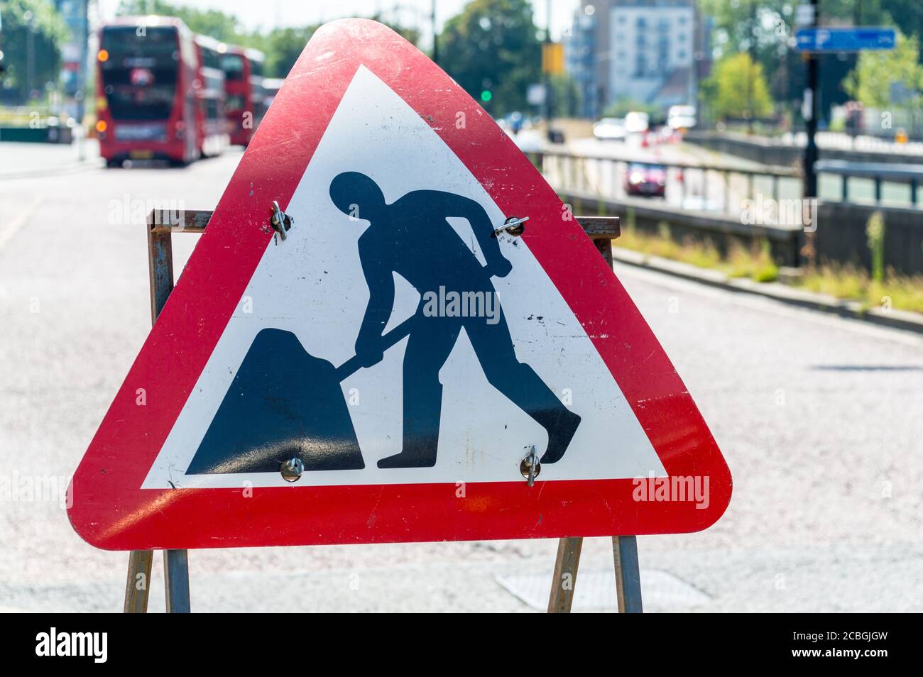 Diversion road signs hi-res stock photography and images - Alamy