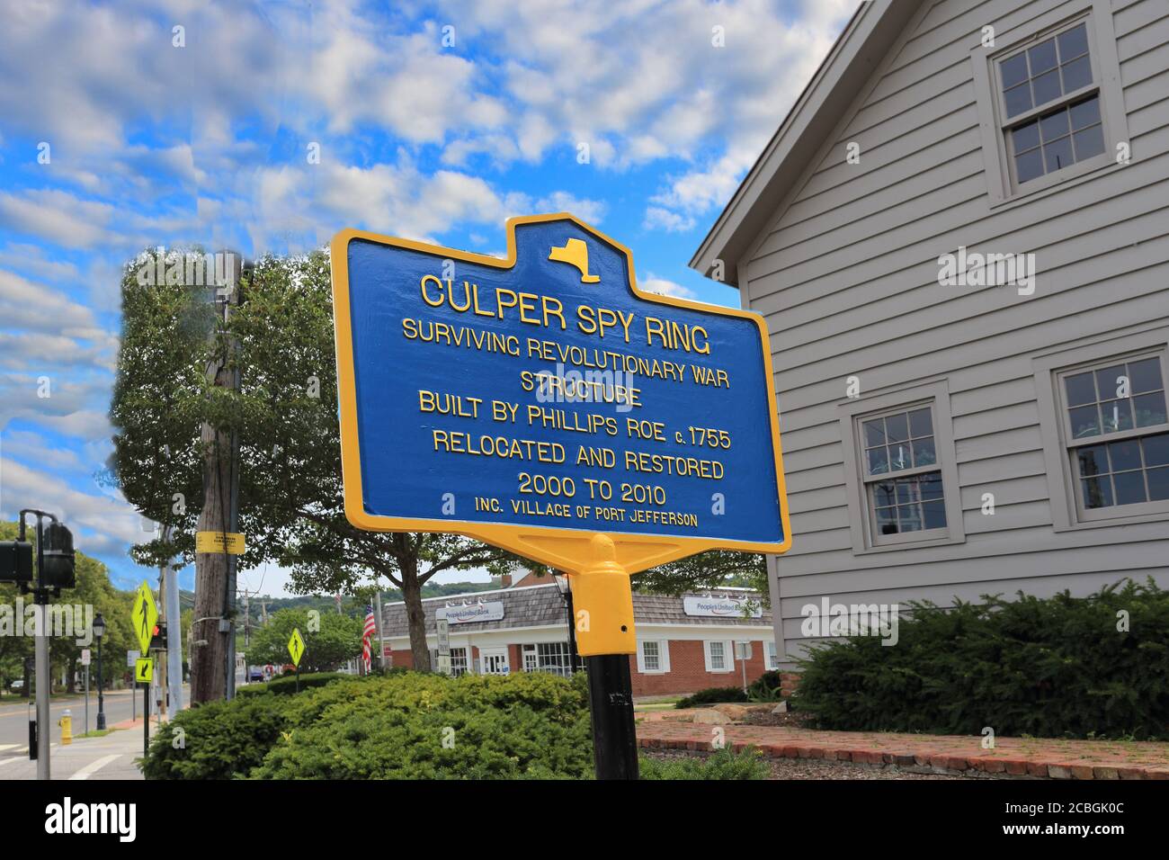 Historic house and marker Village of Port Jefferson Long Island New ...