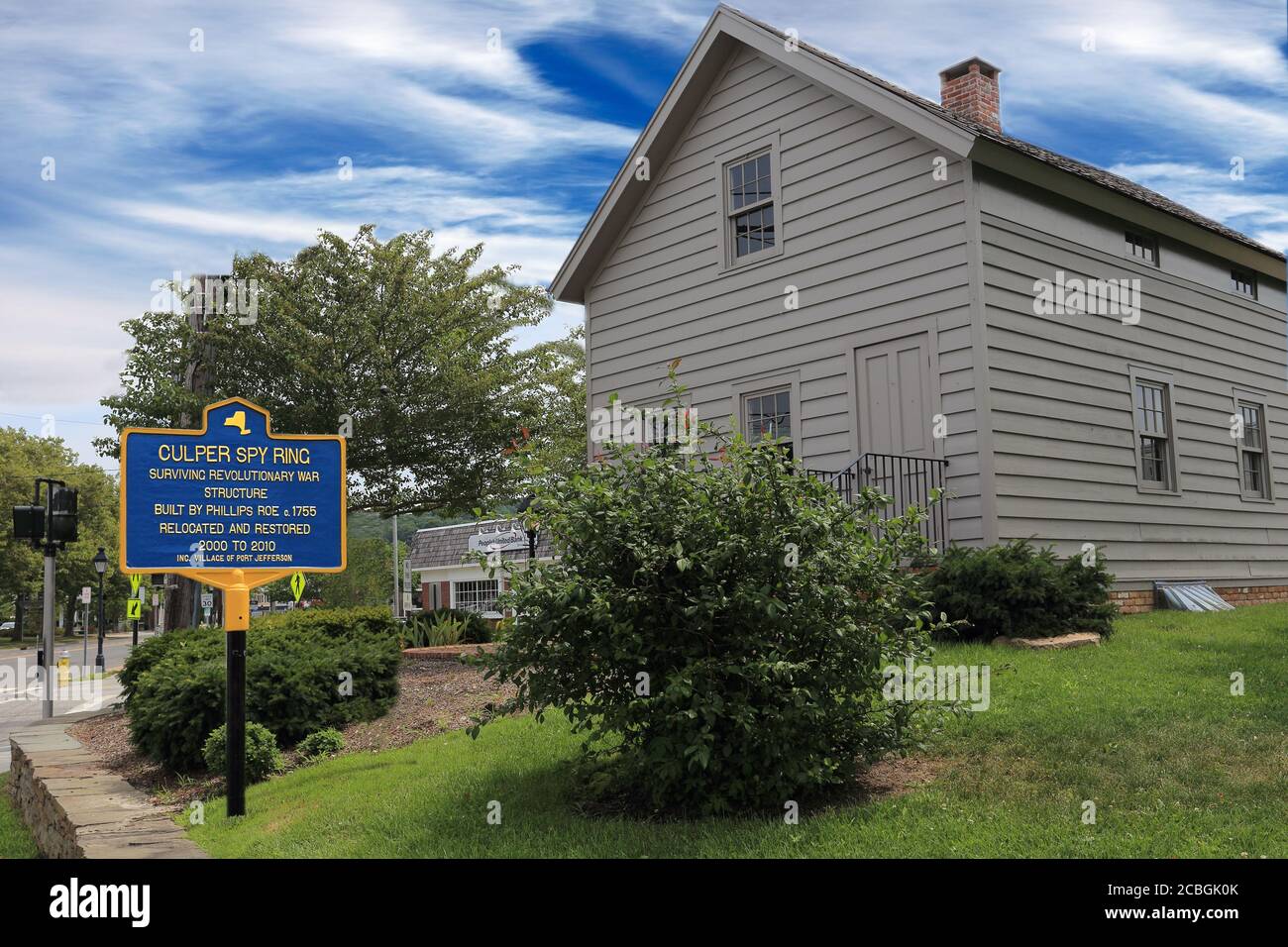 Historic house and marker Village of Port Jefferson Long Island New ...