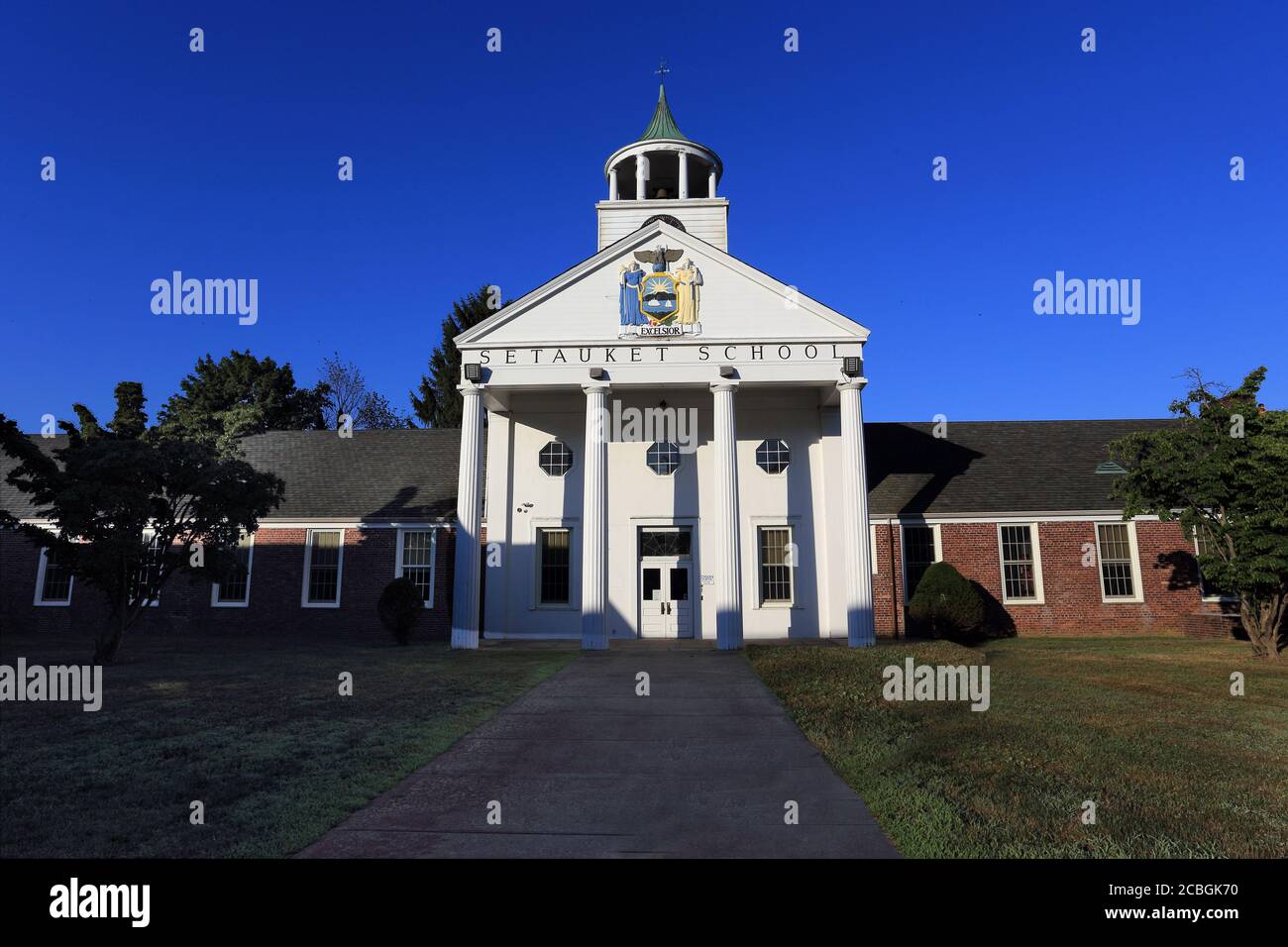 The Setauket School Setauket Long Island New York Stock Photo - Alamy