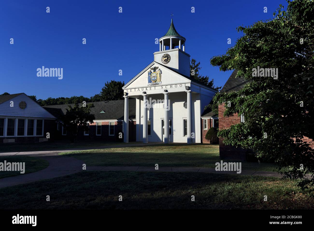 The Setauket School Setauket Long Island New York Stock Photo - Alamy