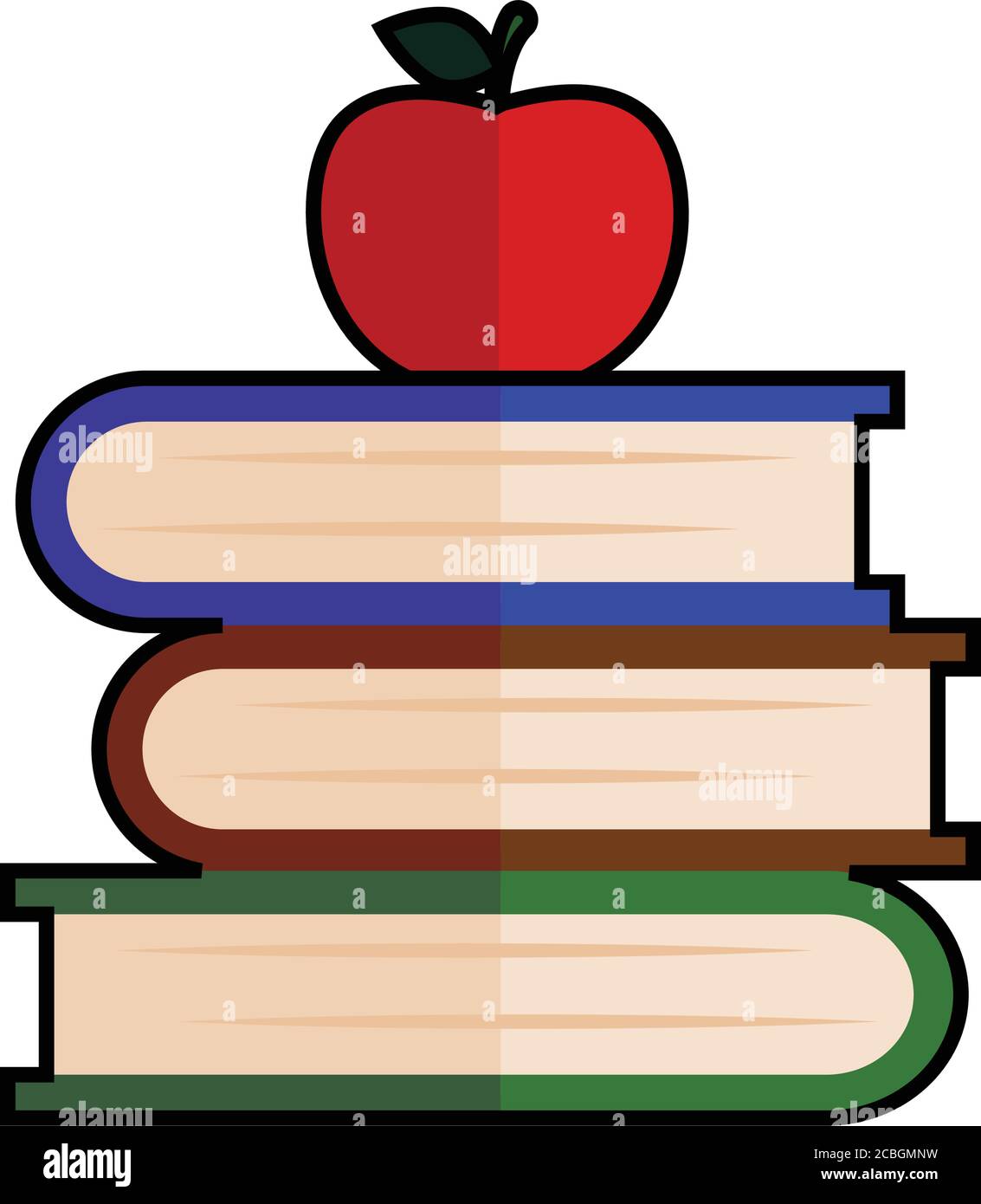 Stack of books icon Stock Vector Image & Art - Alamy