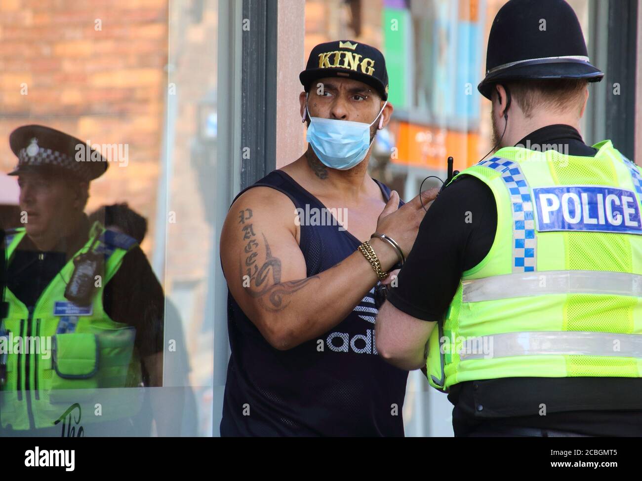 Man being arrested uk hi-res stock photography and images - Alamy