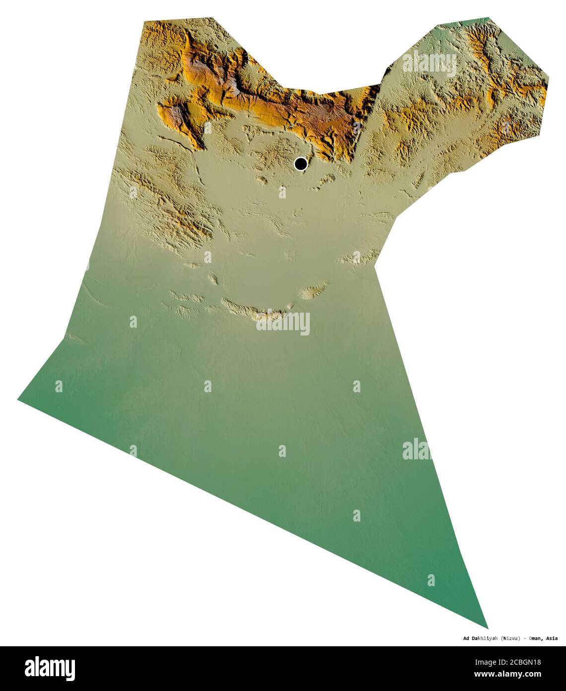Oman relief map hi-res stock photography and images - Alamy