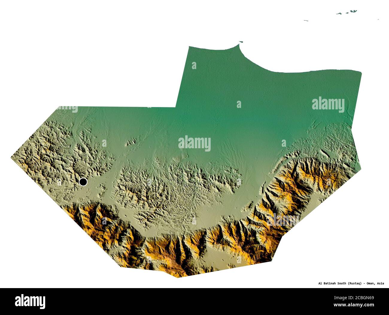 Rustaq map Cut Out Stock Images & Pictures - Alamy