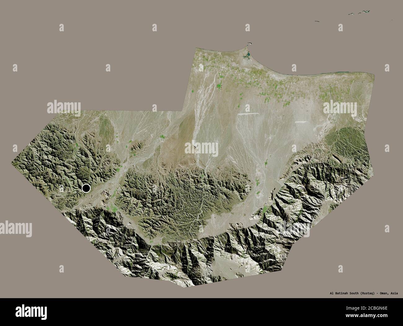 Rustaq map hi-res stock photography and images - Alamy