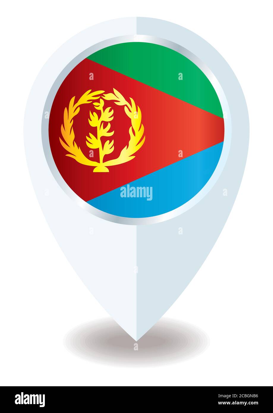 Flag of Eritrea, State of Eritrea, is a country in the Horn of Africa ...